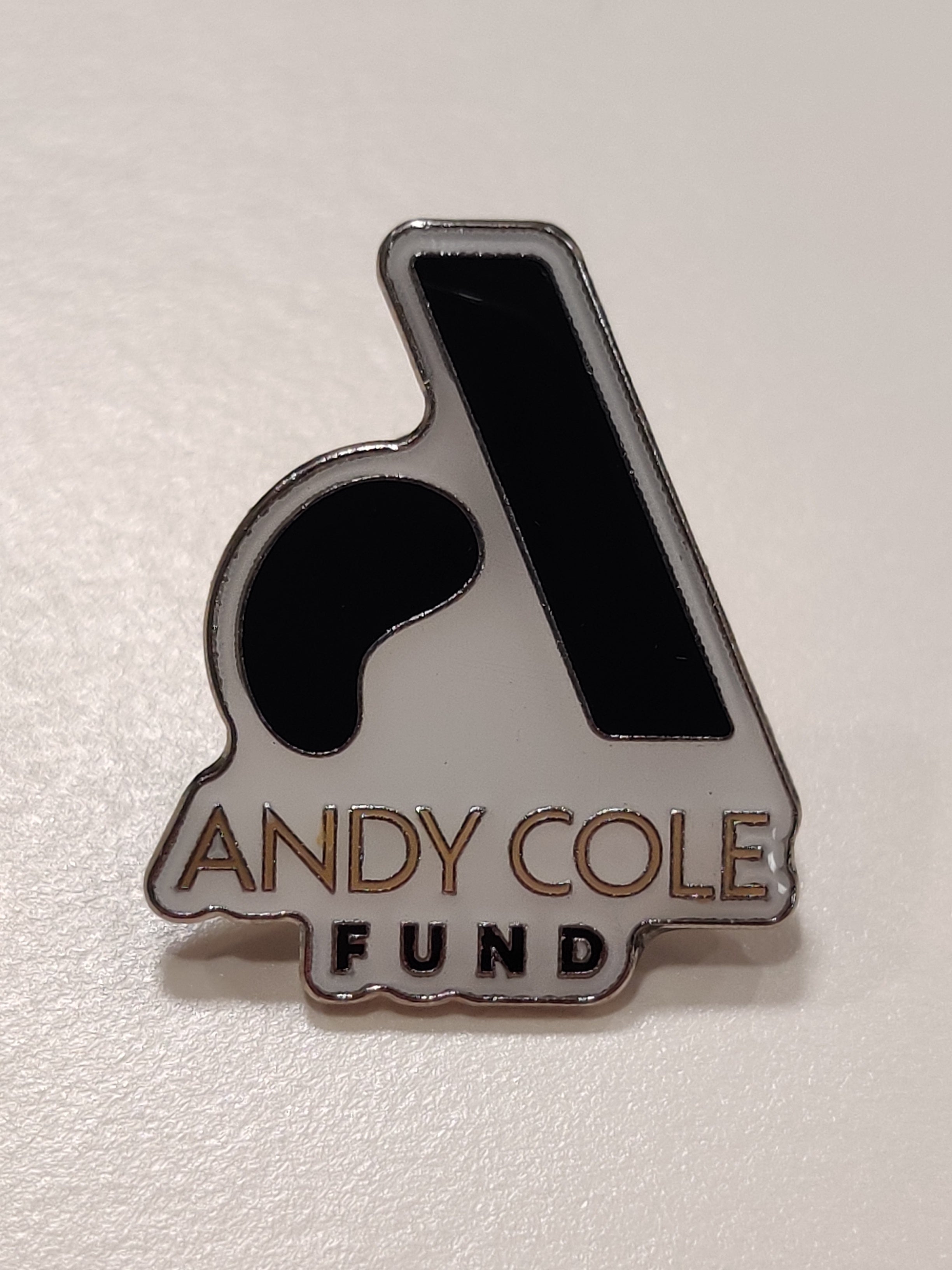 The Andy Cole Fund Pin Badge – Kidney Research UK